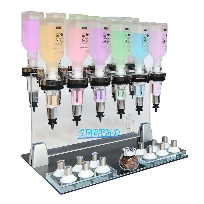 12 Heads Perfume Vending Machine - Efficient Filling Solutions