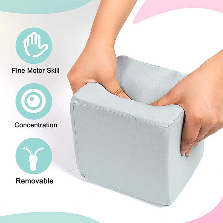 Custom Color Foam Soft Play Blocks Cover Sponge Kid Toy Soft Foam Cube ...