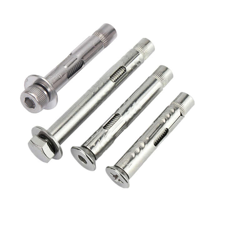 Fasteners M6 M8 M10 M12 M16 Stainless Steel Countersunk Head Hexagon Hex Building Chemical ...