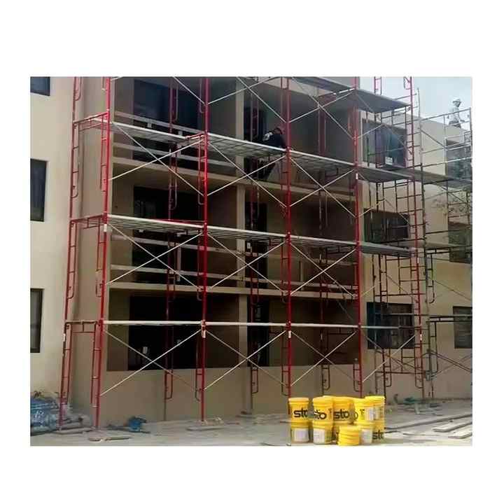 Supported Types Scaffolding Frame Catwalk Walk Through Fabricated ...