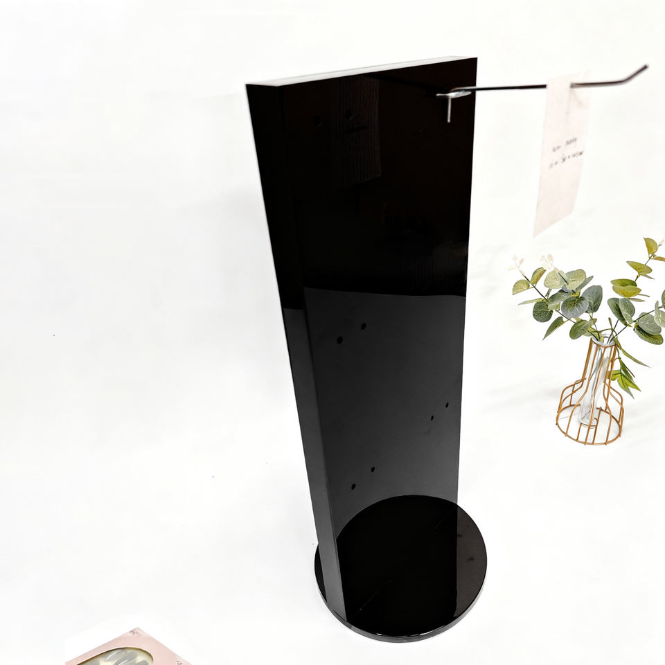 Black Acrylic Rotating Display Stand - for Supermarkets, Retail Stores ...