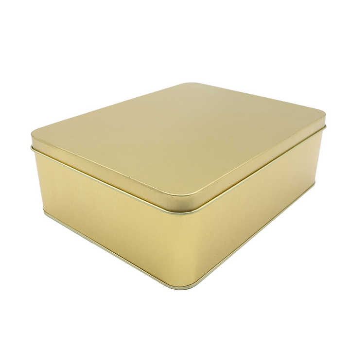 Custom Wholesale Rectangular Metal Gift Box Tin Packaging Box Custom ...