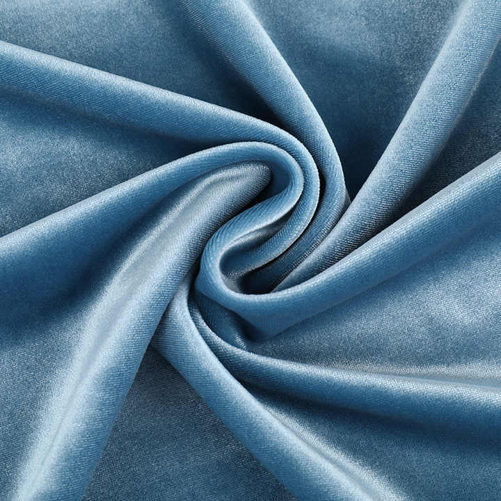 Korean Velvet Gold Velvet Fabric Shiny Elastic Polyester Ammonia Korean ...