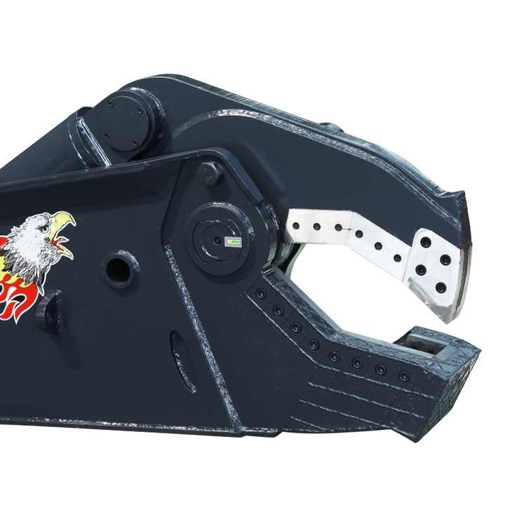 Excavator Mounted Eagle Shear for Scrap Processing Hydraulic Shear ...