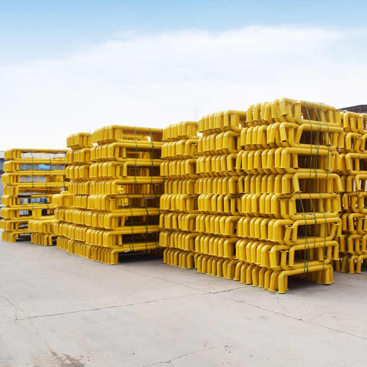 Low Price Metal strong Removable U-shaped Anti Collision post Safety ...