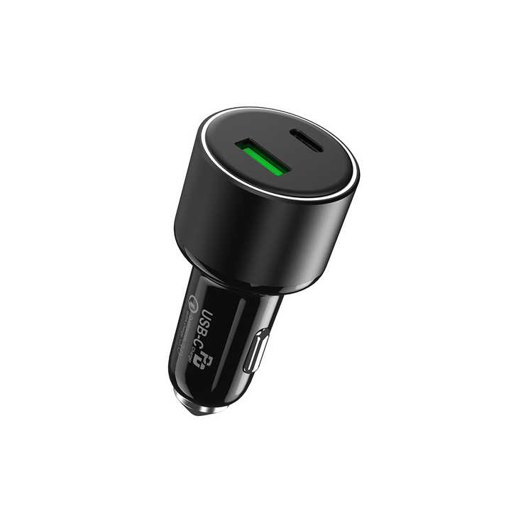 100W Dual Port Type C Car Charger with QC3.0 PD PPS Fast Charging