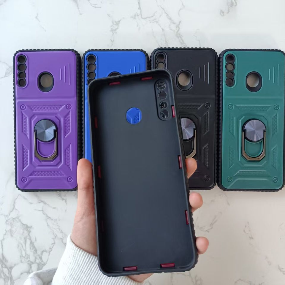 Factory Wholesale Custom Shockproof Ring Stand Case with Camera ...