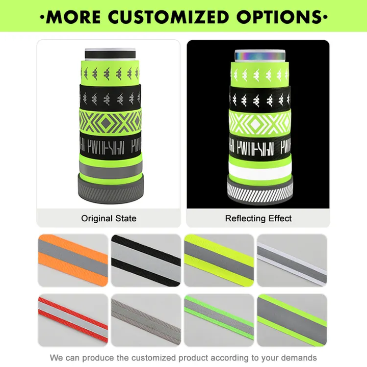 Customizable 300d Twill Reflective Polyester Fabric Suitable For Custom ...