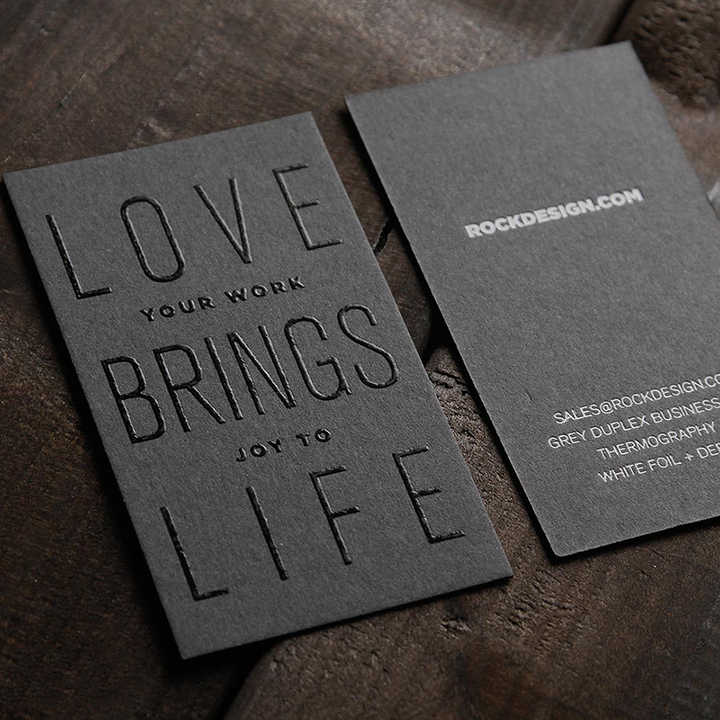 Custom Printing Luxury Black Paper Name Card Gold Edge Creative Gold ...