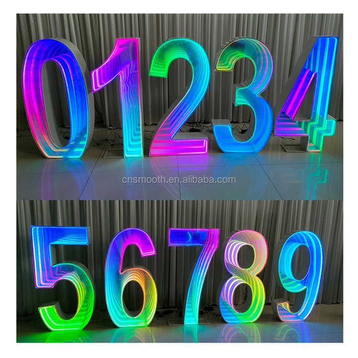 New Design RGB 4ft Large Giant Light up Neon Letters LED Marquee ...