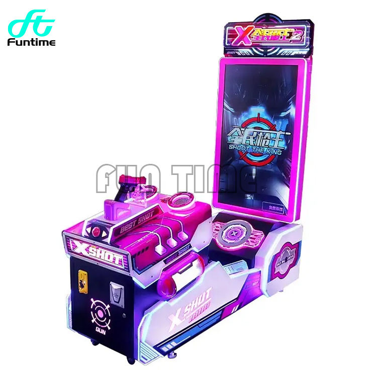 Coin-Operated Arcade Laser Gun Shooting Simulator Arcade Shooting Game ...