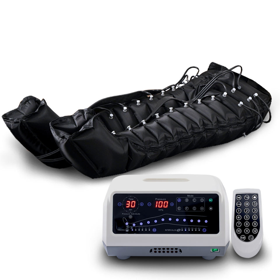 New Trending Air Compression Therapy Legs Compression Boots 12-Chamber ...