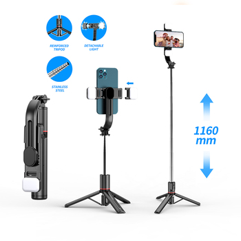 3-Axis Gimbal Selfie Stick Stabilizer with Focus zoom button for Smart ...