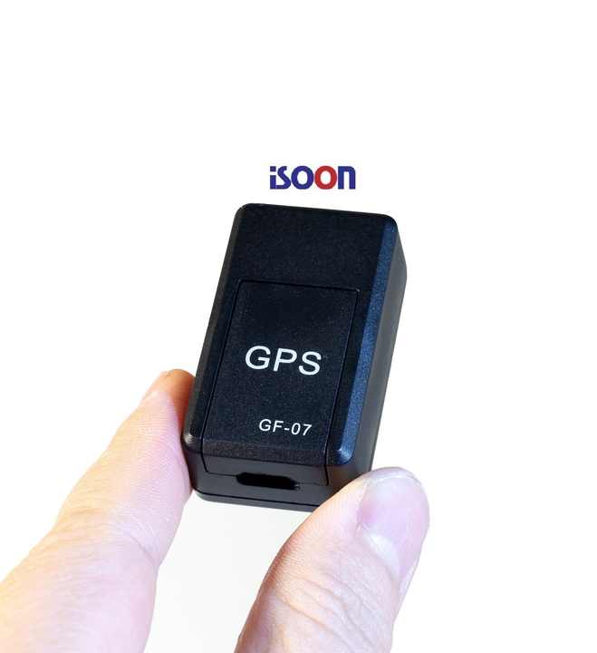 GF07 GPS Tracker - Mini Voice Recorder with Magnetic Fixation