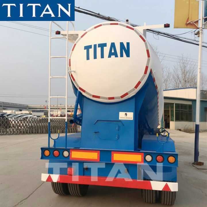 30 Tons Banana Shape Cement Bulker Semi Trailer for Sale | Bulk Cement ...