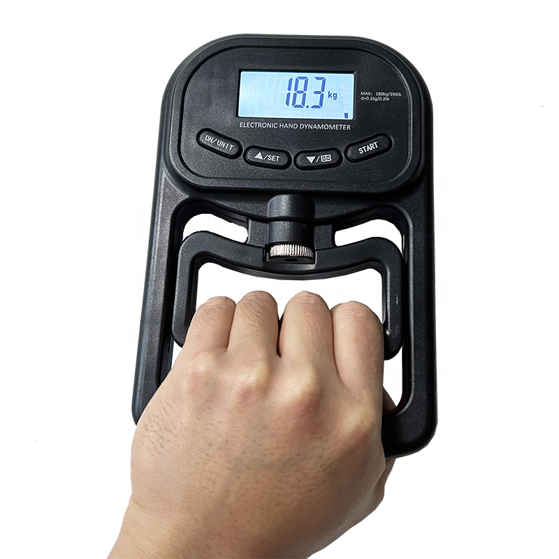 Grip Strength Tester 396Lbs/180Kg Digital Hand Dynamometer Grip ...