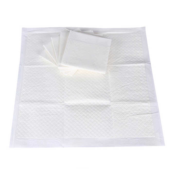 60x60 Medical Disposable White Bed Sterile Underpad 5 Layers With ...