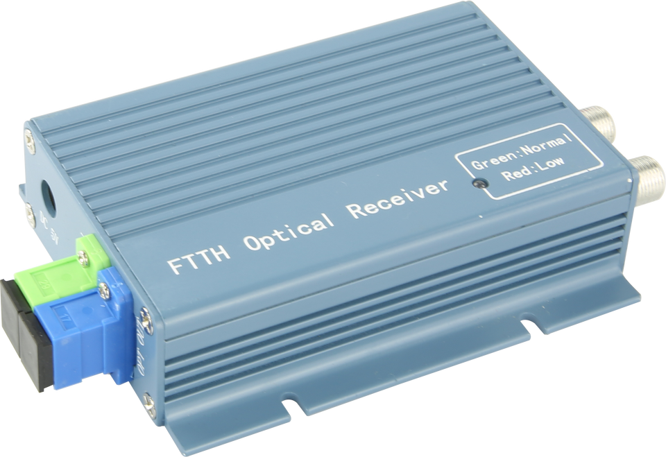 CATV PON AGC Micro SC APC Mini FTTH Optical Receiver Node Two Output ...