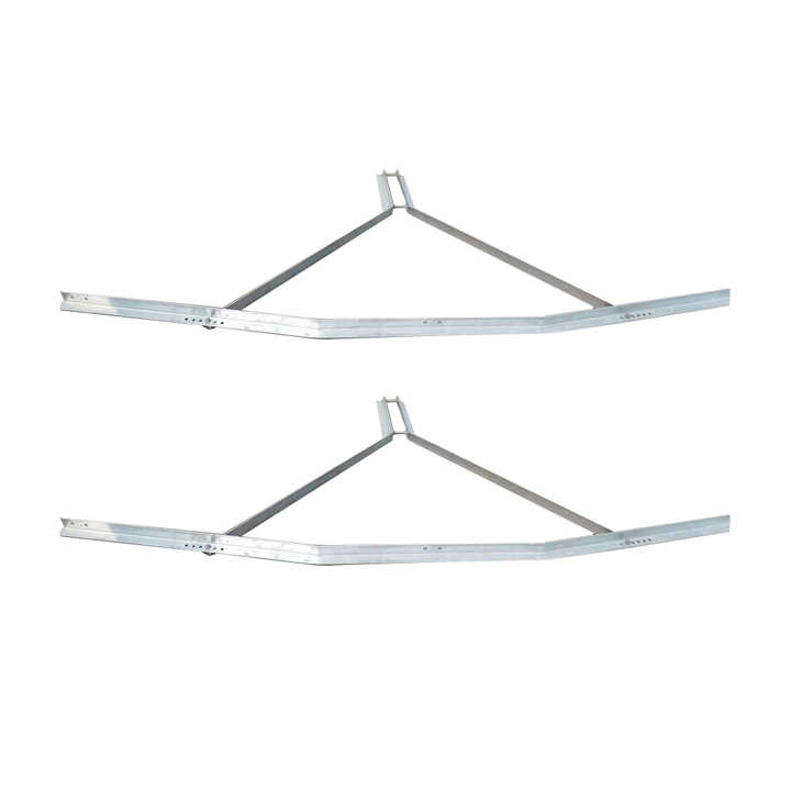 33KV 11KV Hot-Dipped Galvanized Tension Cross Arm 7M 8M Steel Angle