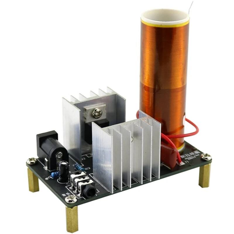 Black Board Tesla Coil Kit with Plastic PCB air Insulated Arc ...