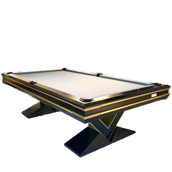Stylish Luxury Modern Customizable 8-Ball Pool Table Portable Home Game ...