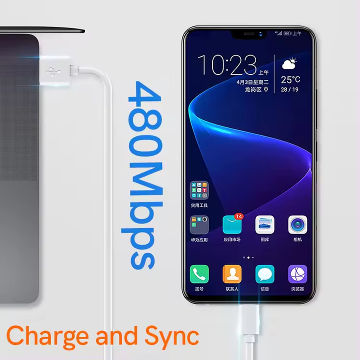 USB Shielded Fast Charger - Reliable Micro USB Cable