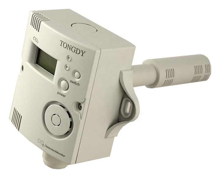 Tongdy Wall Mounted CO2 Controller with Plug and Play Sensors