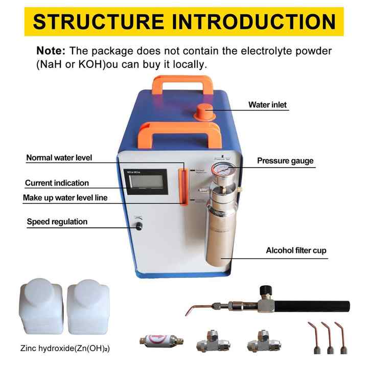 Oxygen Hydrogen Welding Machine - Efficient Flame Welding