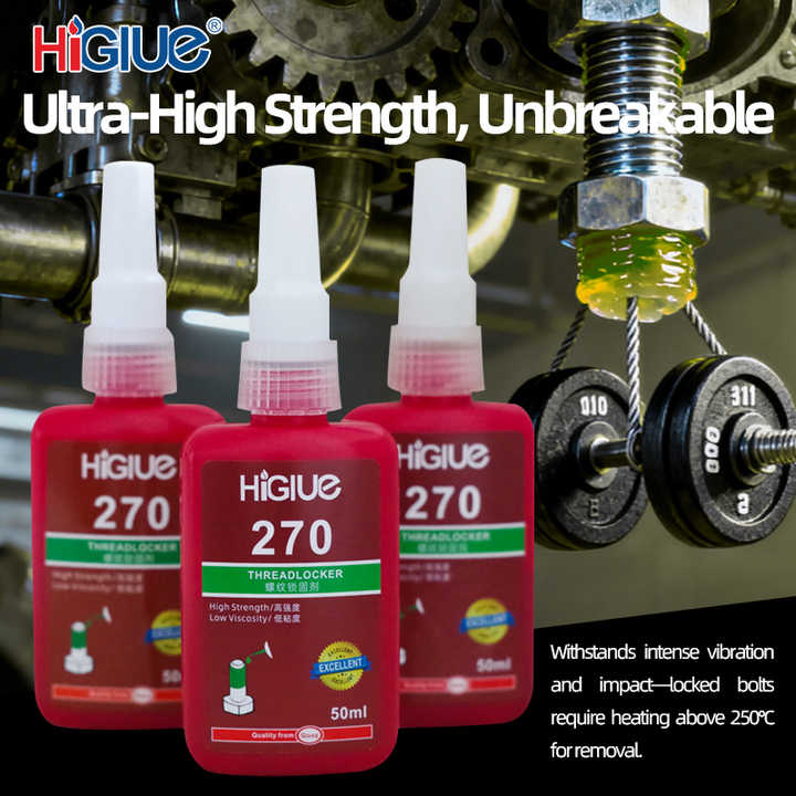 High Strength Low Viscosity 270 Green Liquid Anaerobic Threadlocker ...