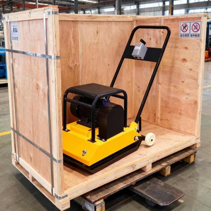 Manual Soil Compactor Reversible Plate Compactor Machine Construction ...