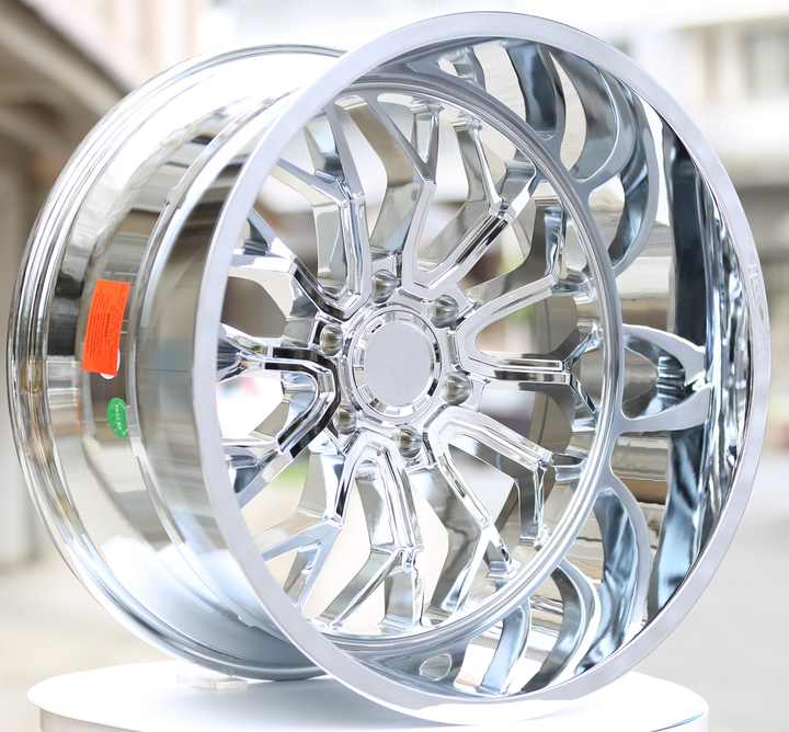OEM Deep Dish 20" 22" 24" Chrome Alloy Off-Road Wheels for Ford F150 ...