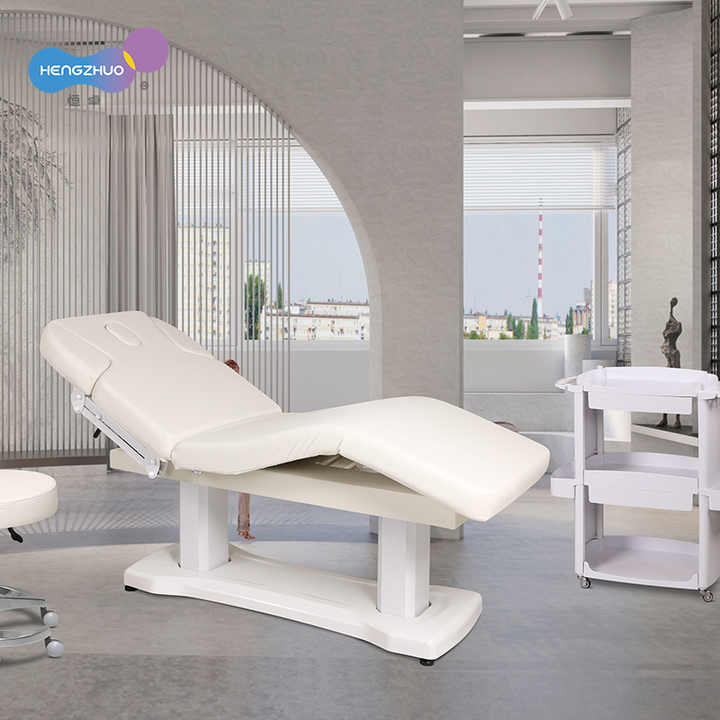 Electric Massage Table - Adjustable & Stylish Salon Furniture