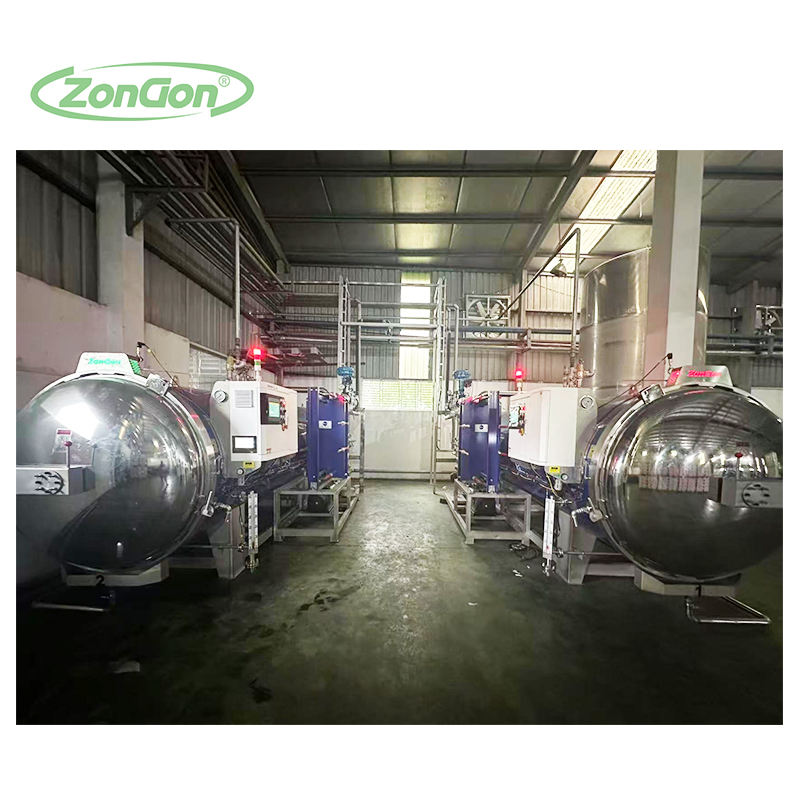 Steam Static Autoclave Retort Suitable for Air-containing Containers ...