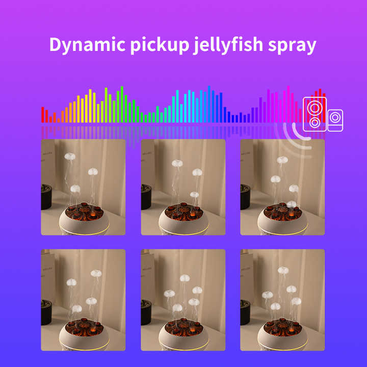 Remote Control 250ML Ultrasonic Air Humidifier Smart Home Fragrance ...