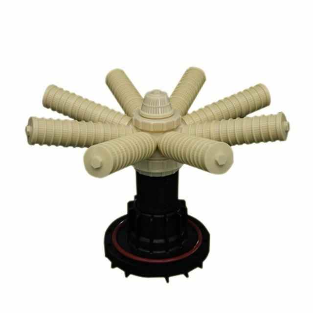 Manual Head Water Distributor Bottom Design For FRP Tank Drinking Water ...
