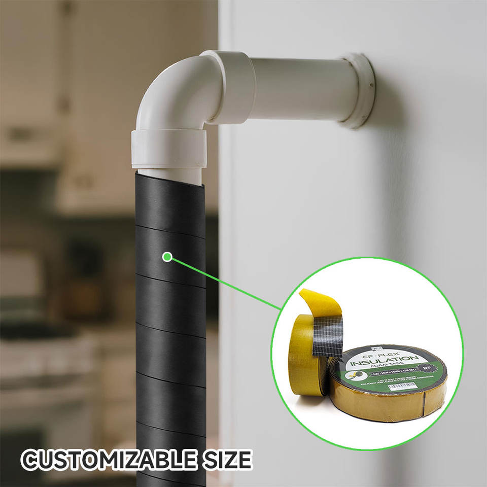 CF-FLEX NBR Rubber Foam Insulation Tape for Thermal & Soundproofing