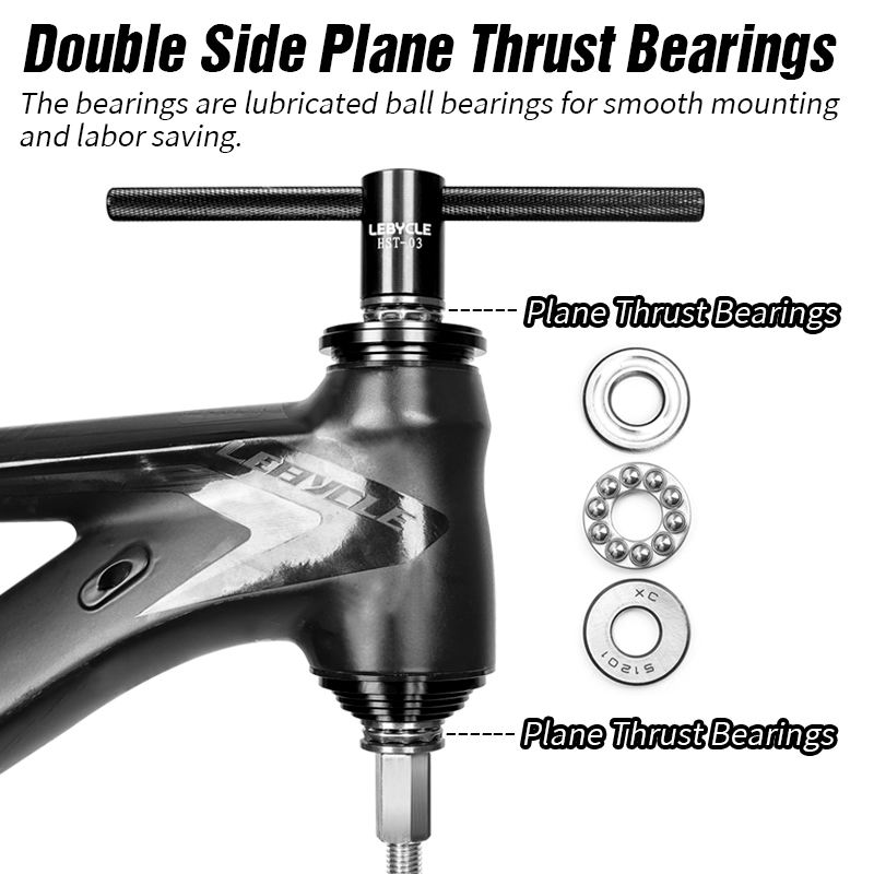 Lebycle Bicycle Headset Tool - Essential for Bike Install