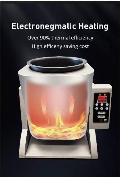 Home Self-automatic Wok Machine Unit Factory 9L Roller Electric Stir ...