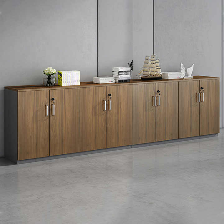 Eco-friendly Office Storage Cabinet with Lock - Customizable