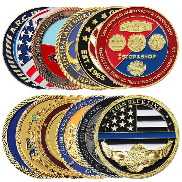 Free Design Personalised Game Souvenir Coins - Custom Metal
