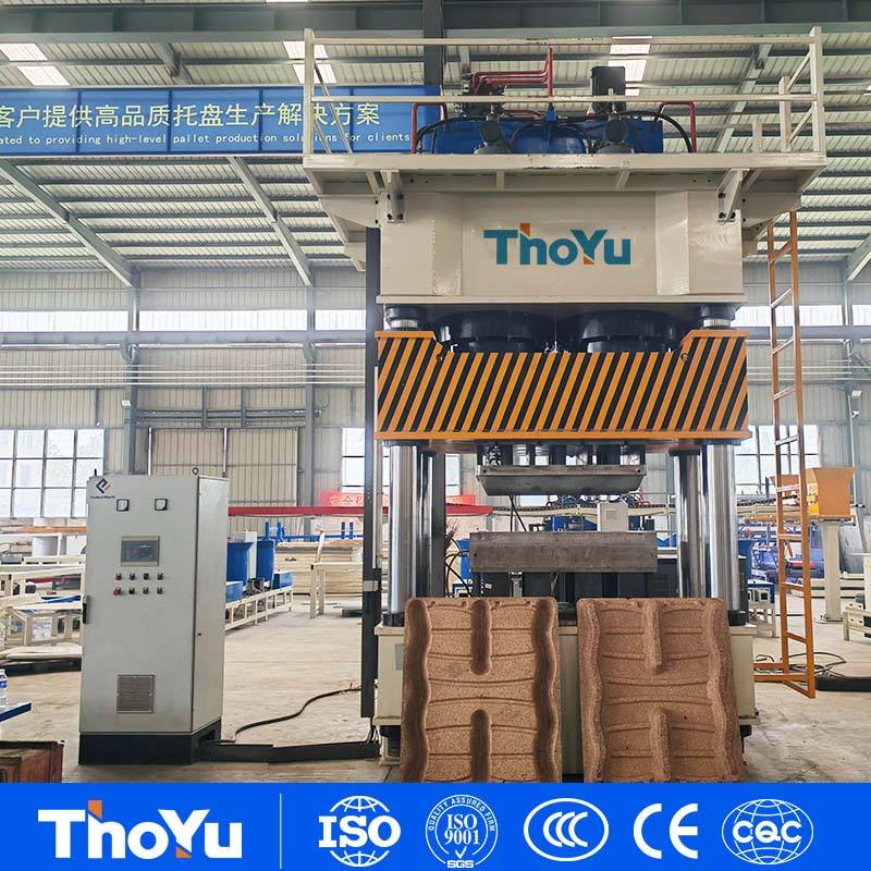 High Efficiency Wood Pallet Compression Molding Machine| Alibaba.com