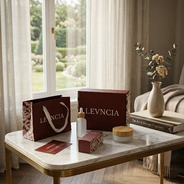 Custom Logo Packaging Cardboard Paper Packaging Box Gift Perfume ...