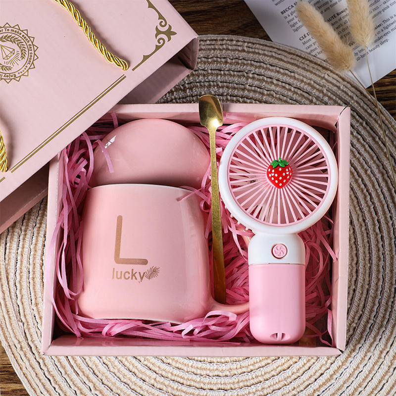 Ceramic Mug Fan Towel Gift Box Set Creative Trends Wedding New Year ...