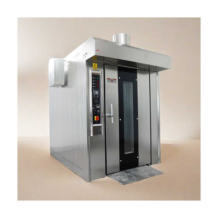 32 Trays Rotary Oven Gas Electric Big Rotating Bakery Rotary Rack Oven ...