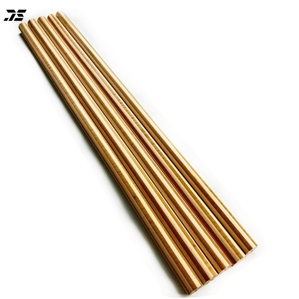 JS Carom Cue Shaft Baked Maple Laminated Pool Cue Shaft Low Deflection ...