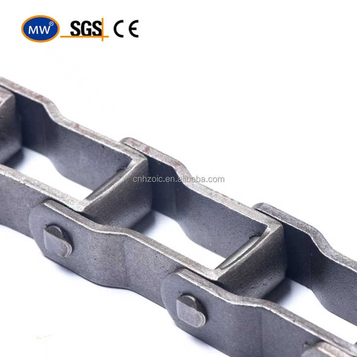Customized Stainless Steel 66.27mm Pitch 88K Pintle Chain for Snowplow ...