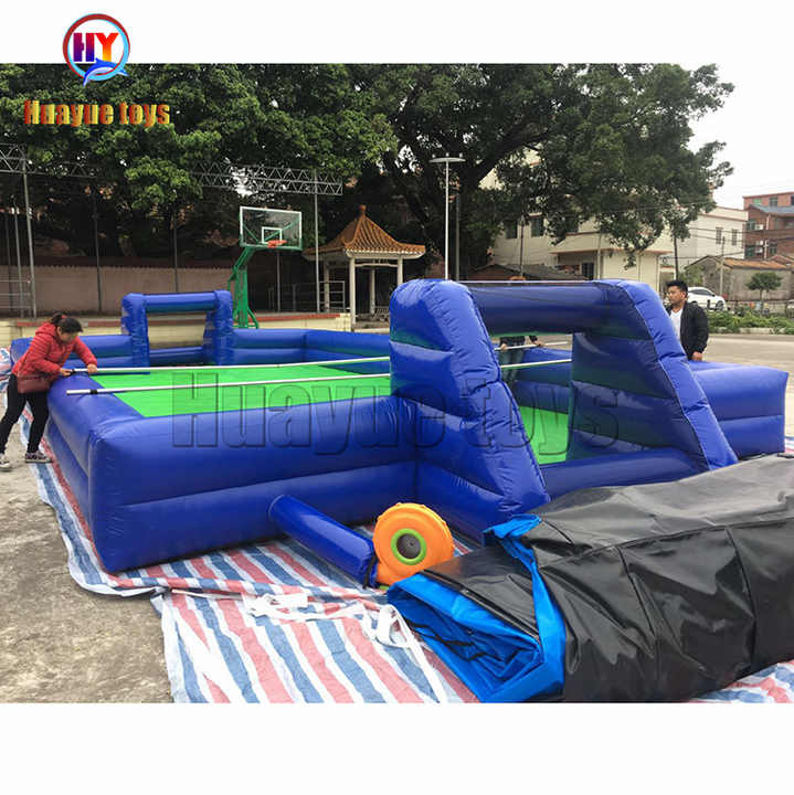 Team Building Inflatable Water Soccer Field - Fun & Safety