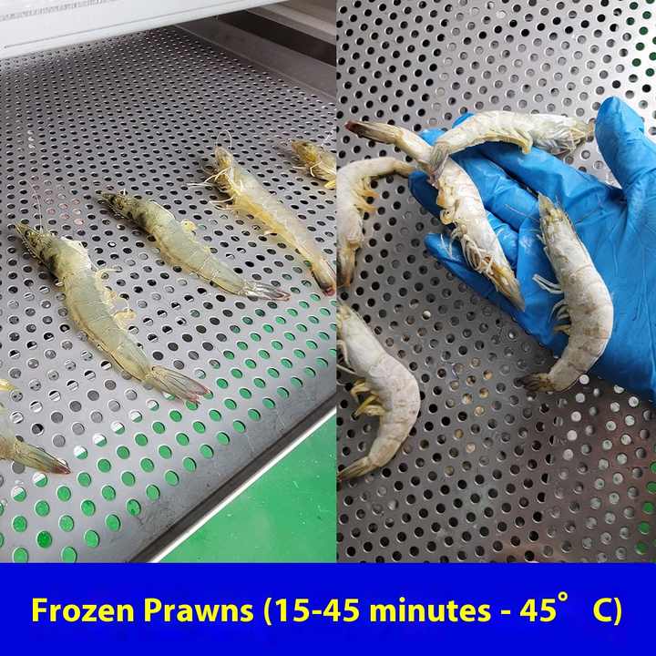Crayfish Tail Tunnel Quick Freezer Prawn Quick Freezing Equipment ...
