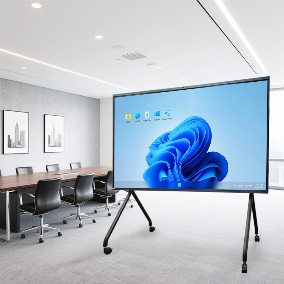 4K UHD 40 Point Touch Aluminum Frame Interactive Touchscreen All One ...