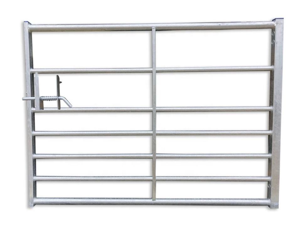 Hot Dipped Galvanized Farm Gate Wrought Iron Livestock Fencing Gate for ...